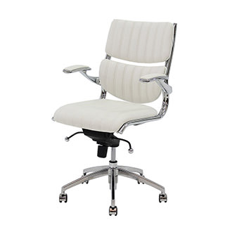 Bell Gray High Back Desk Chair | El Dorado Furniture