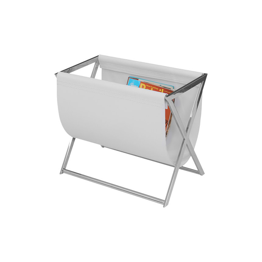 Mag White Magazine Rack | El Dorado Furniture