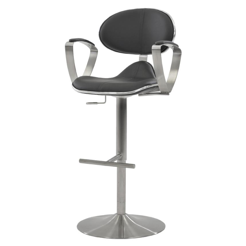 Jaylo Gray Adjustable Stool | El Dorado Furniture