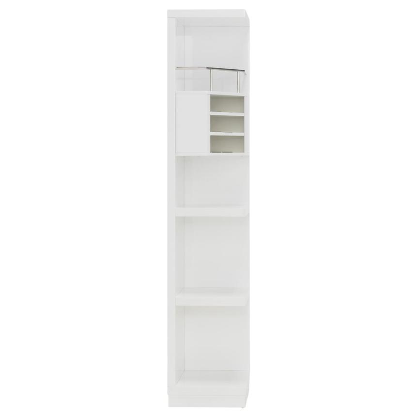 corner bar unit white