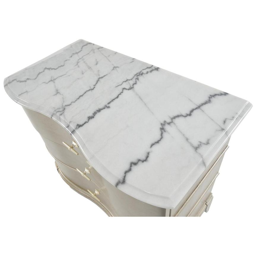 Starlite Marble Top Nightstand | El Dorado Furniture