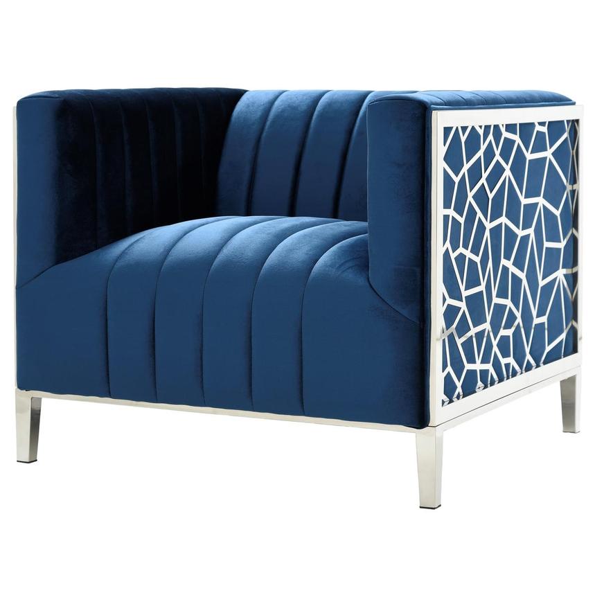 Conrad Blue Accent Chair | El Dorado Furniture