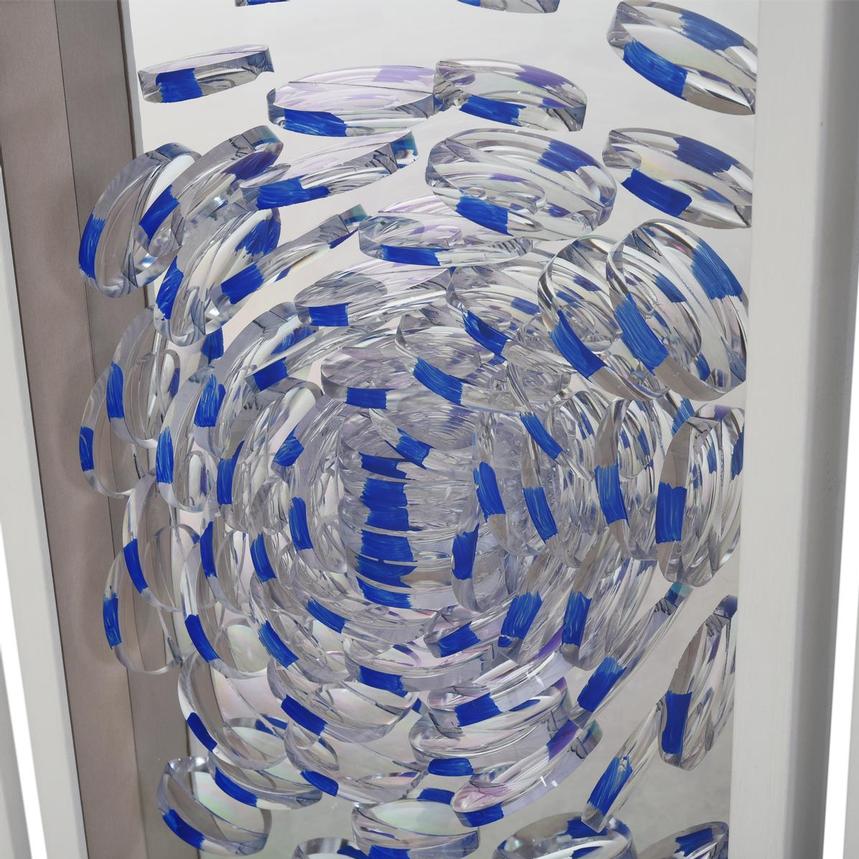 Blue Swirl Set of 3 Shadow Boxes | El Dorado Furniture