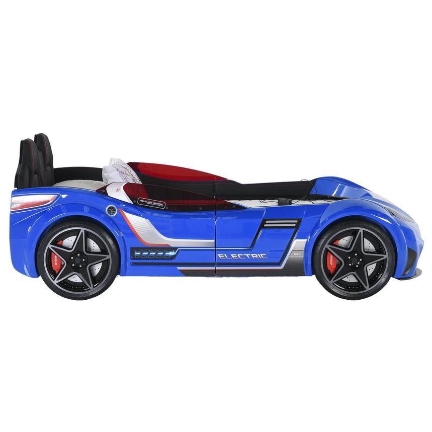 Snow Ev Blue Twin Car Bed | El Dorado Furniture