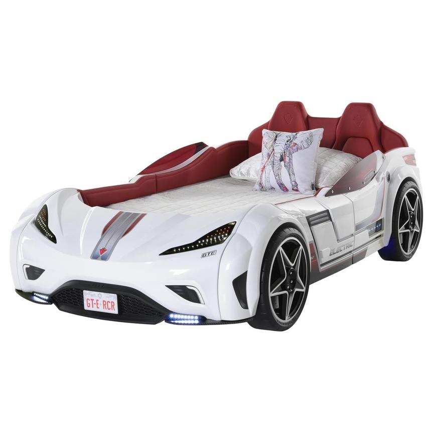Snow Ev White Twin Car Bed | El Dorado Furniture