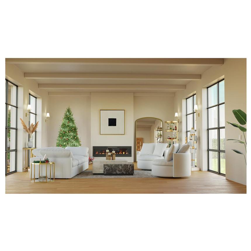 Piper White Accent Chair | El Dorado Furniture