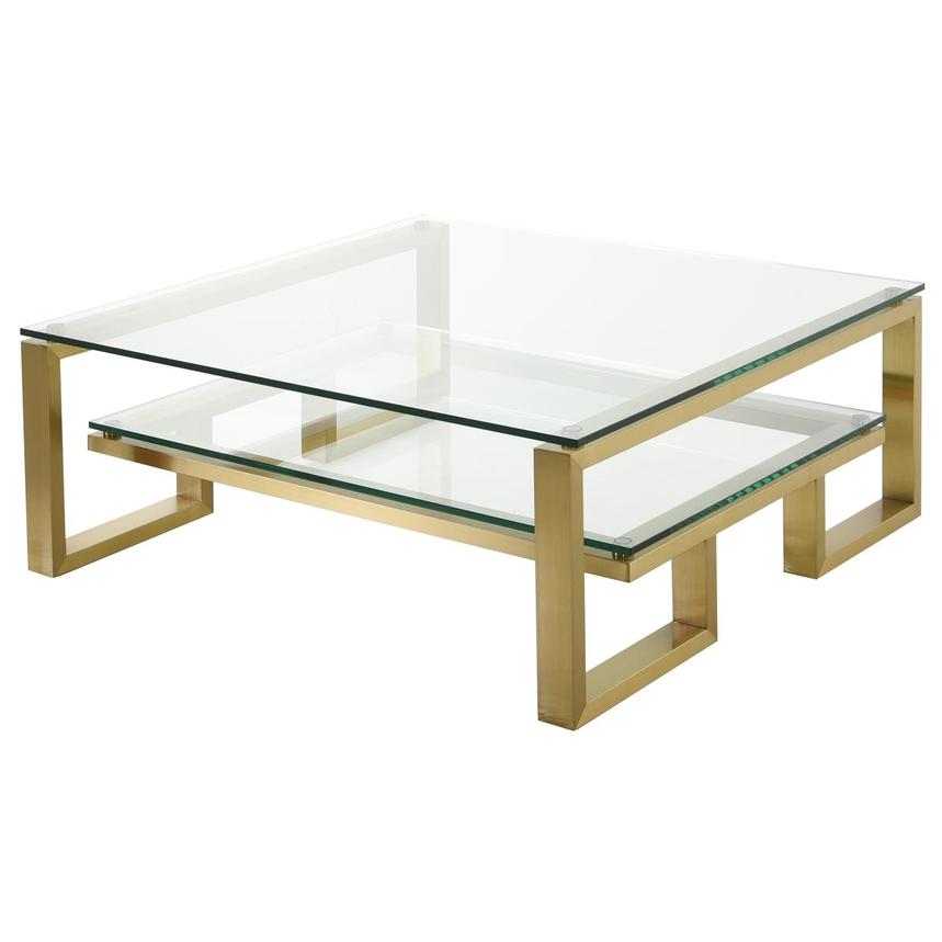 Verso Gold Coffee Table | El Dorado Furniture