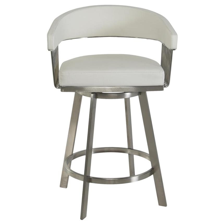 Rylan White Counter Stool | El Dorado Furniture