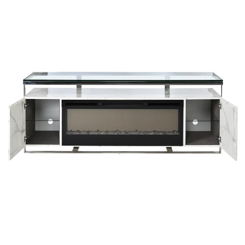 Calypso Marble Electric Fireplace | El Dorado Furniture