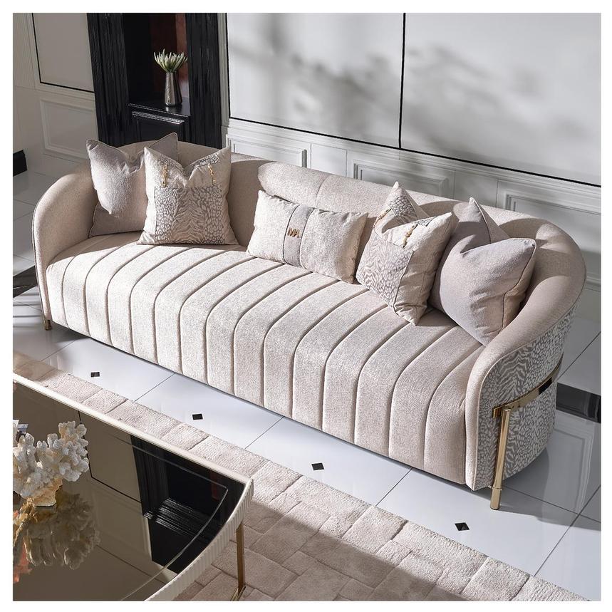 Lainey Cream Sofa | El Dorado Furniture