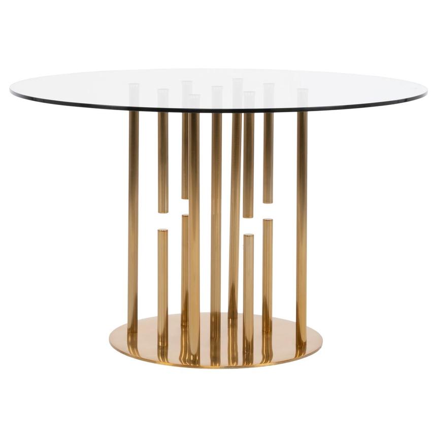 Cascada Gold Round Dining Table | El Dorado Furniture
