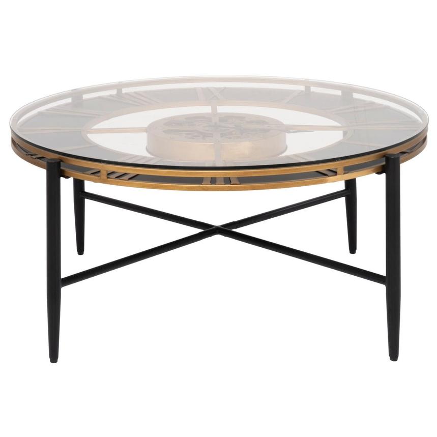 Hereford Gold Clock Coffee Table | El Dorado Furniture