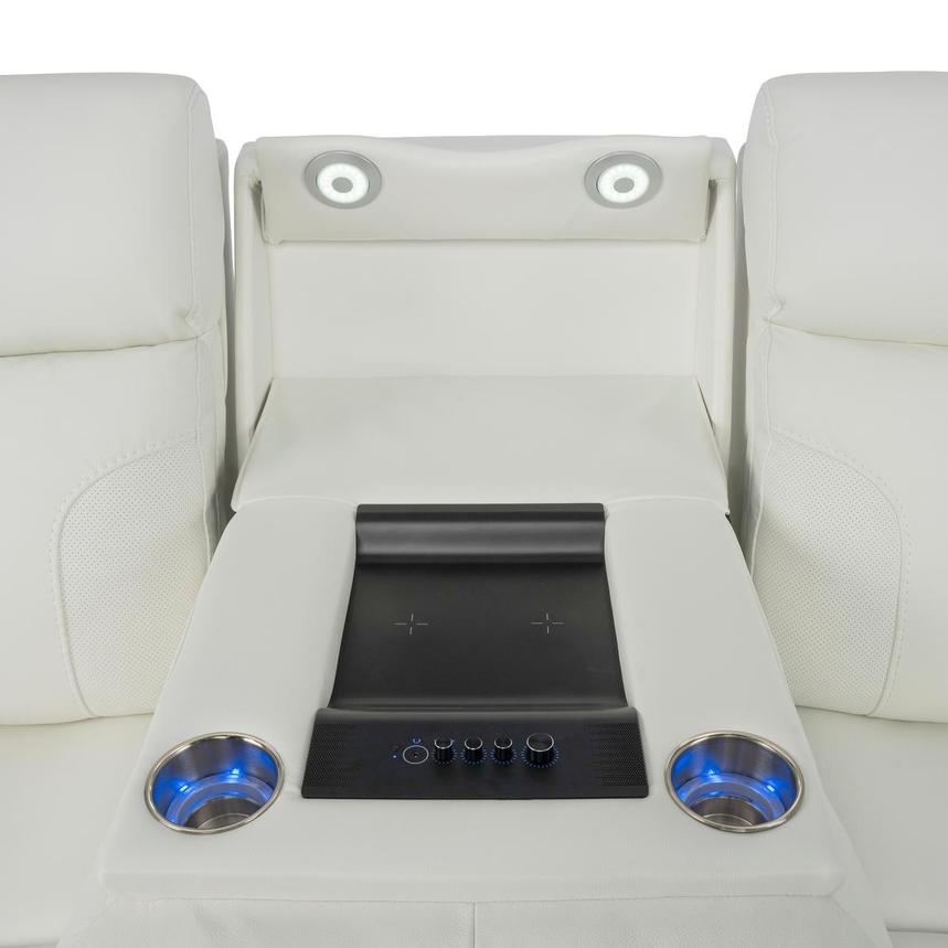 Zeus Leather Power Reclining Sofa | El Dorado Furniture